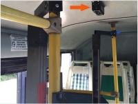 China 3G Binocular Bus people counting passenger in bus System Stored Data in HDD or SD card for sale