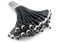 China Monitor Video 4Pin Car Backup Camera Aviation Cable / Rear View Camera Extension Cable / for sale