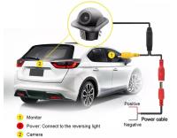China Mini Rearview Bumper Car Dome Camera Audio Optional Mirror for Parking for sale