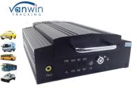 China Vehicle Wifi G - Sensor 3g Mobile Dvr For Buses , 4 Channel Car Dvr Wide Angle Camera for sale
