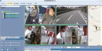 China 4CH Mobile 720P Car Mobile IP DVR Kit  GPS With fuel sensor, remotely cut oil for Tank Truck for sale