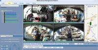 China HDD Mobile Black Box CCTV DVR Kit  GPS Camera with 7inch monitor for Truck for sale
