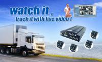 China 4CH SSD Hard Drive 3G sim card Mobile DVR 1080P with Alarm system for sale