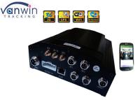 China Anti-vibration HDD Security 3G multi functions Mobile DVR 4CH For Bus / Truck for sale