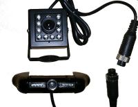 China Mini Inside Black Surveillance Camera Hidden Support Micphone 170 Degree Wide View for sale