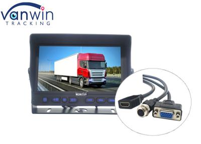 China Digital 3 In 1 VGA HDMI 9 Inch Car Monitor For HD Video Display for sale