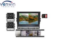 China 7'' 9'' 10'' 2 Splits AHD Car Display  TFT Car Monitor For 2 Channel Video Recording for sale