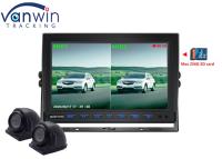 China 7'' 9'' 10'' 2 Splits AHD Car Display  TFT Car Monitor For 2 Channel Video Recording for sale