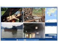 China 4G GPS HDD Mobile DVR Live Video Streaming System For Sand Mining Dredgers Vessels for sale