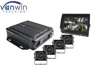 China 1080P AHD 4ch 3g 4g GPS SD Card  Mobile DVR For Taxi Cab Mini Bus Fleets for sale