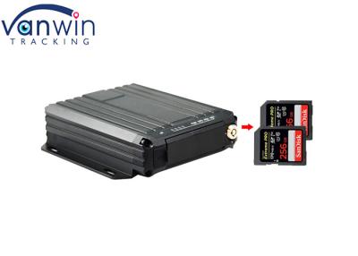 China 4 Channel 1080P Dual SD Card Mobile Dvr With 4G GPS Wifi for sale