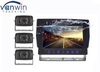 China 7'' Waterproof IP69 AHD Vehicle Mounted TFT Car Monitor for sale
