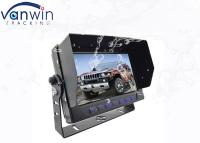 China IP69 Car Waterproof TFT car Monitor With 3 Channel Video Inputs 7 Inches for sale