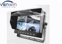 China AHD Quad Waterproof TFT Car Monitor Display With IP69 7 Inch for sale
