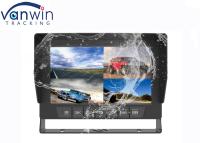 China AHD Quad Waterproof TFT Car Monitor Display With IP69 7 Inch for sale