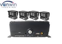 China 4ch 4G GPS WIFI H.265 HDD mobile car recorder dvr For Vehicles Fleet Management for sale