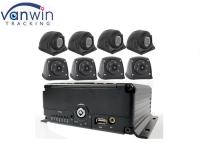 China 4G GPS 8ch HDD mobile video recorder With WIFI Vehicle Fleet Monitoring System for sale