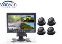 China Car Monitor 7 Inch 4ch / 4 Split Rear View Camera LCD Display For Truck RV for sale