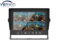 China IP69K Waterproof Truck Bus Car Rear View Monitor 7 Inch With 4 Split for sale
