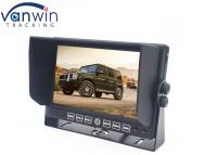 China U Bracket Model 2 Channel 7inch Car Truck Monitor With Sunshade Rear View Backup for sale