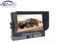 China U Bracket Model 2 Channel 7inch Car Truck Monitor With Sunshade Rear View Backup for sale