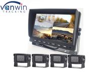 China 4 Channel 9 Inch Hd Car Rearview Reverse Camera With Monitor for sale