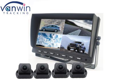 China 4ch Split Screen Quad Security Surveillance Recorder DVR Camera Car Monitor 10.1 Inch for sale