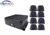 China 8CH HDD SSD SD Cardvehicle dvr with GPS 4G WIFI Alarm for sale