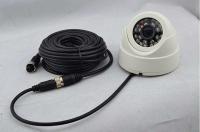 China M12 4Pin Aviation Connector Male to Female Extension Cable 5m for Rear View Camera CCTV System for sale