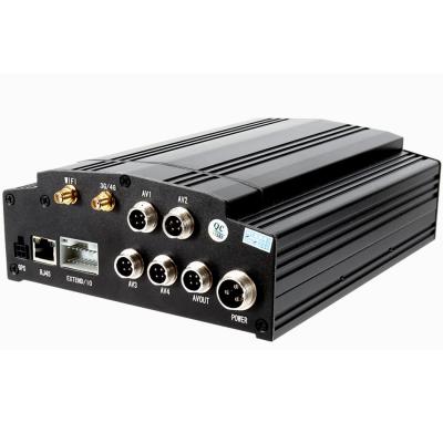 China 720P AHD 4ch 3G HDD Mobile DVR With Alarm Fuel Sensor RFID Solution For Bus for sale