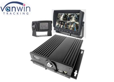 China 4G GPS Dual SD Card 8 Channel Mobile DVR Recorder Monitoring WIFI For Truck / Taxi / Bus for sale