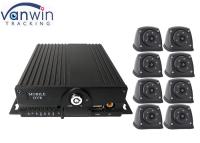 China 4G GPS Dual SD Card 8 Channel Mobile DVR Recorder Monitoring WIFI For Truck / Taxi / Bus for sale