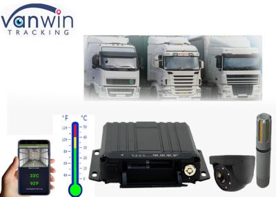 China 4G Online Video SD  card mobile dvr  GPS Tracking Solution Temperature Monitoring For Refrigerated Trucks for sale