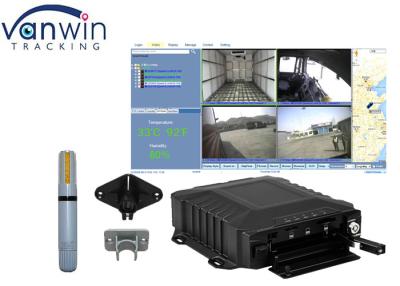 China 4 Channel HDD Mobile NVR System Temperature Monitoring For Freezer Trucks for sale