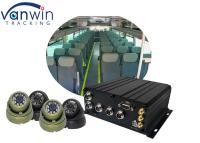 China 1MP 2MP 4ch HDD SD 4G Mobile NVR With IP Cameras Vehicle Fleet Tracking Device for sale