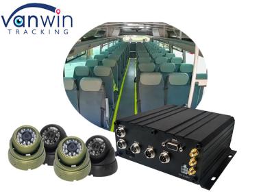China 1MP 2MP 4ch HDD SD 4G Mobile NVR With IP Cameras Vehicle Fleet Tracking Device for sale