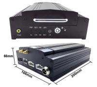 China Anti - Theft Remote 8 Channel Mobile DVR for sale