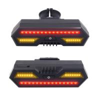 China Mini Waterproof 4G Wireless Bike Finder Tracker Bike GPS Tracker With Taillight for sale