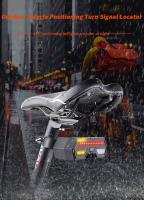 China Mini Waterproof 4G Wireless Bike Finder Tracker Bike GPS Tracker With Taillight for sale