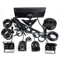 China AI Car DVR System BSD Alarm 360° 4CH 10.36 Inch Monitor With Recorder for Truck for sale