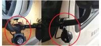 China Wide View Angle Truck Side Camera 11 Pcs Ir Led Lights Night Vision For Bus for sale