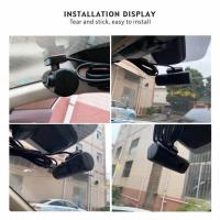 China AHD Dual Lens Vehicle car camera recorder Taxi Suv Security Camera System for sale