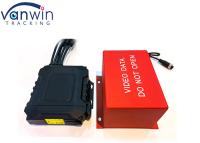 China Vehicle Mobile Dvr Accessories Fireproof Waterproof Bright Red Color Protected Safe Box for sale