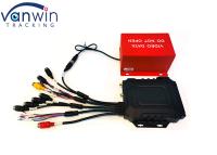 China Vehicle Mobile Dvr Accessories Fireproof Waterproof Bright Red Color Protected Safe Box for sale