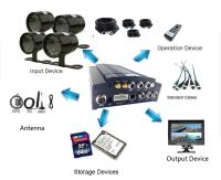 China 1080P 4CH HD Bus Vehicle Mobile DVR with 4G and GPS from Original manufacturer for sale