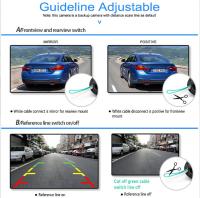 China Universal 1080P Car Camera 360 Degree Car Rearview Camera With Optional Parking Line for sale