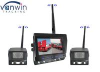 China AHD Digital Wireless Car Reversing Backup Camera Kit Forklift Truck Van Wireless TFT Car Monitor System for sale