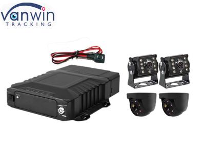 China 3G 4G GPS WiFi G-sensor optional 4CH SD HDD Mobile DVR Solutions for sale