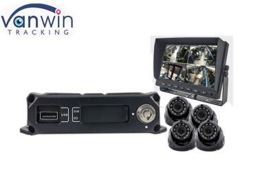 China 720p AHD 1080P 4G GPS  4CH mobile dvr systems for Truck bus for sale