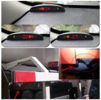 China 12V-24V Vehicles Reverse Backup Radar System with LED Display Front/Rear Parking Sensors for sale